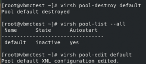 Change KVM (libvirt) default storage path… | IT Blog
