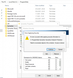 Accessing SMSMSE 7.10 on multiple servers via central console (Symantec ...
