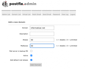 Manage your Linux/Ubuntu email server from web interface - PostfixAdmin | IT Blog