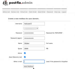 Manage your Linux/Ubuntu email server from web interface - PostfixAdmin | IT Blog