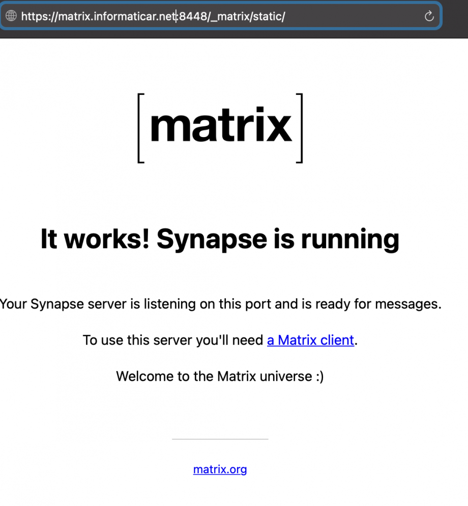 Install Matrix Synapse on Ubuntu 20.04 | IT Blog
