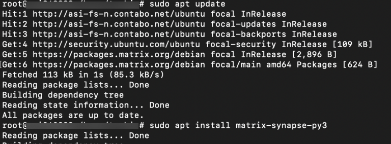 Install Matrix Synapse on Ubuntu 20.04 | IT Blog