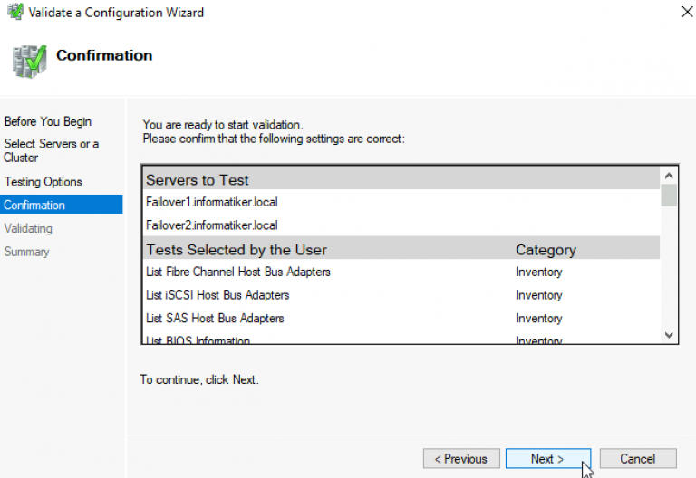 Create Failover Cluster in Windows Server 2019 | IT Blog