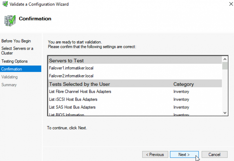 Create Failover Cluster in Windows Server 2019 | IT Blog
