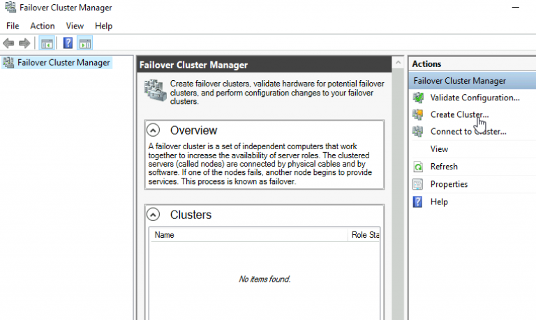 Create Failover Cluster in Windows Server 2019 | IT Blog