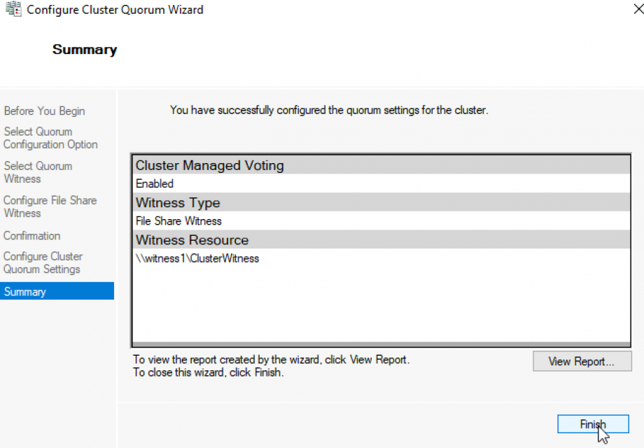 Create Failover Cluster in Windows Server 2019 | IT Blog