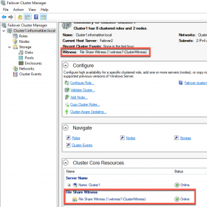 Create Failover Cluster in Windows Server 2019 | IT Blog