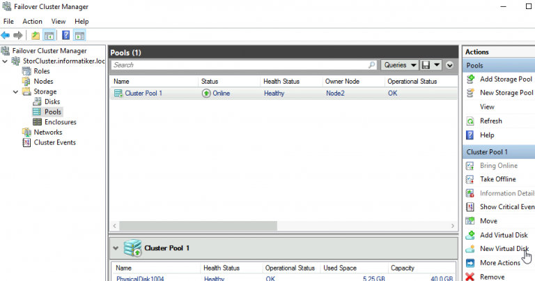 Create two node Storage Spaces Direct (S2D) in Hyper-V | IT Blog