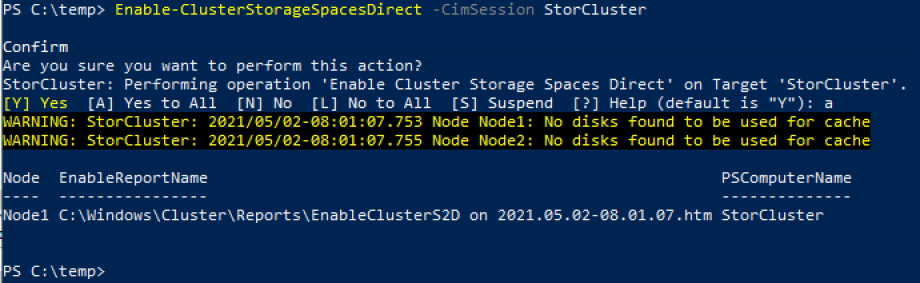 Create Two Node Storage Spaces Direct S2d In Hyper V It Blog