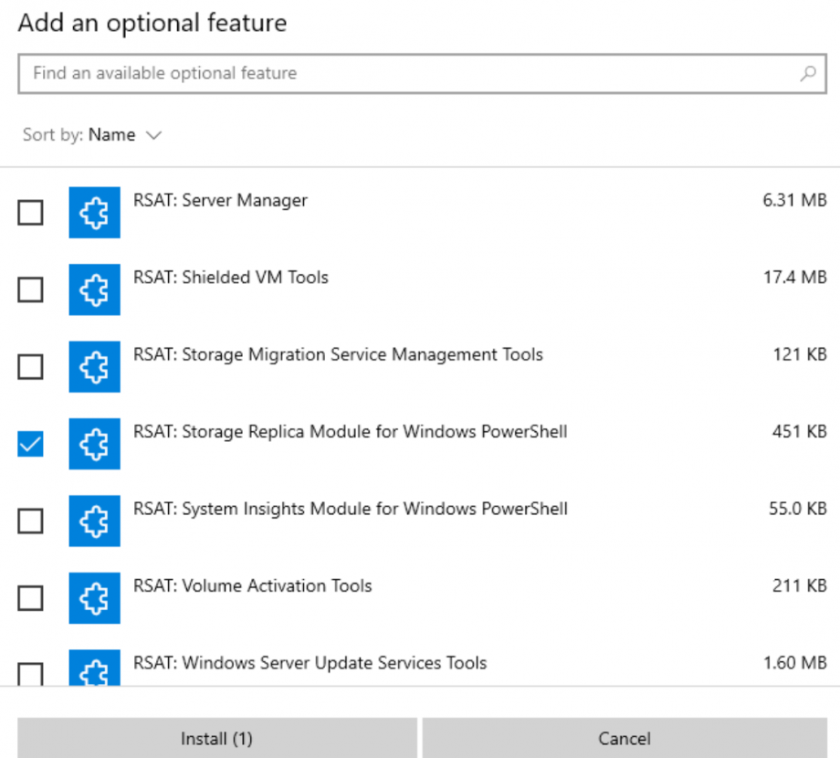 How to create Server to Server Storage Replica | IT Blog