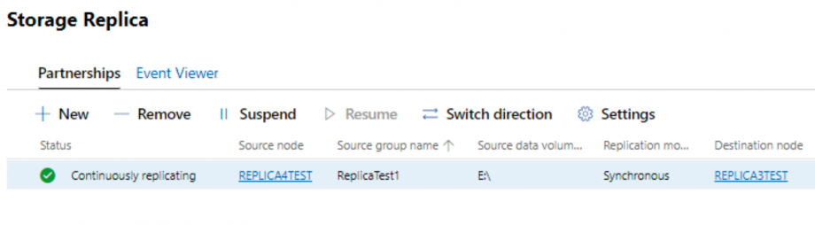 How to create Server to Server Storage Replica | IT Blog