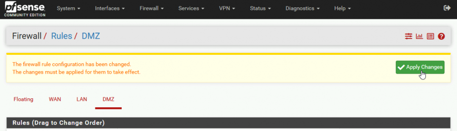 How to setup DMZ on pFSense | IT Blog
