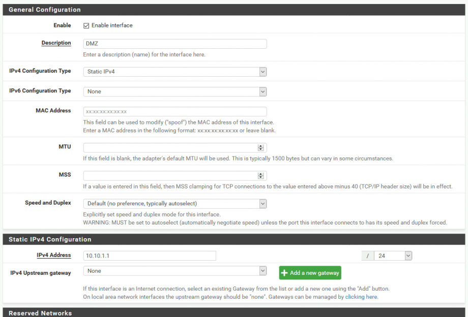 How to setup DMZ on pFSense | IT Blog