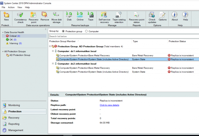 How to backup and restore with Microsoft DPM | IT Blog