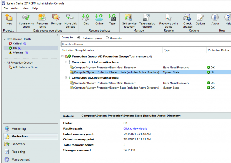 How to backup and restore with Microsoft DPM | IT Blog