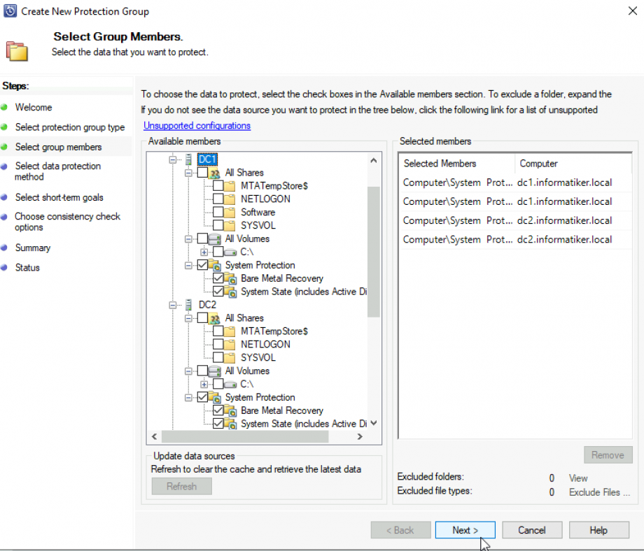 How to backup and restore with Microsoft DPM | IT Blog