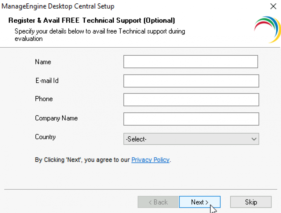 Centralized Desktop Management – How to install ManageEngine Desktop ...