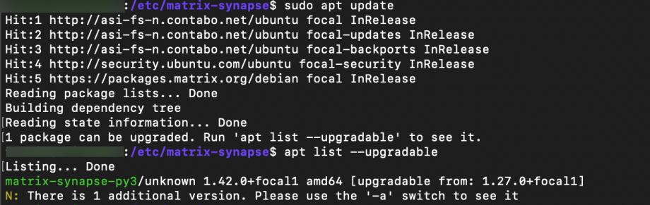 Install Matrix Synapse on Ubuntu 20.04 | IT Blog