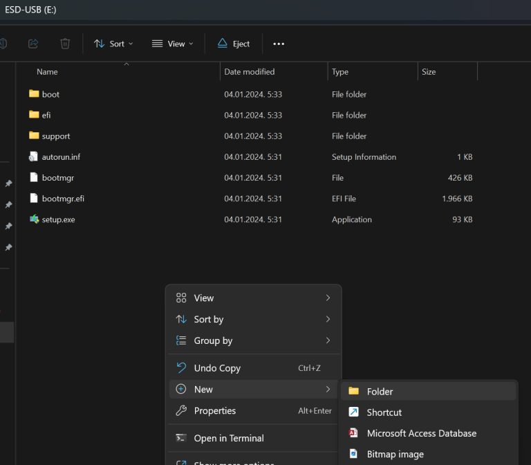 How to create bootable USB with Windows installation? | IT Blog