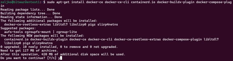 Installing on-premise Bitwarden on Ubuntu 22.04 | IT Blog
