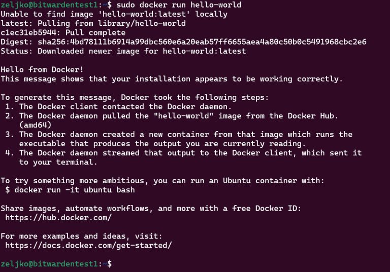 Installing on-premise Bitwarden on Ubuntu 22.04 | IT Blog