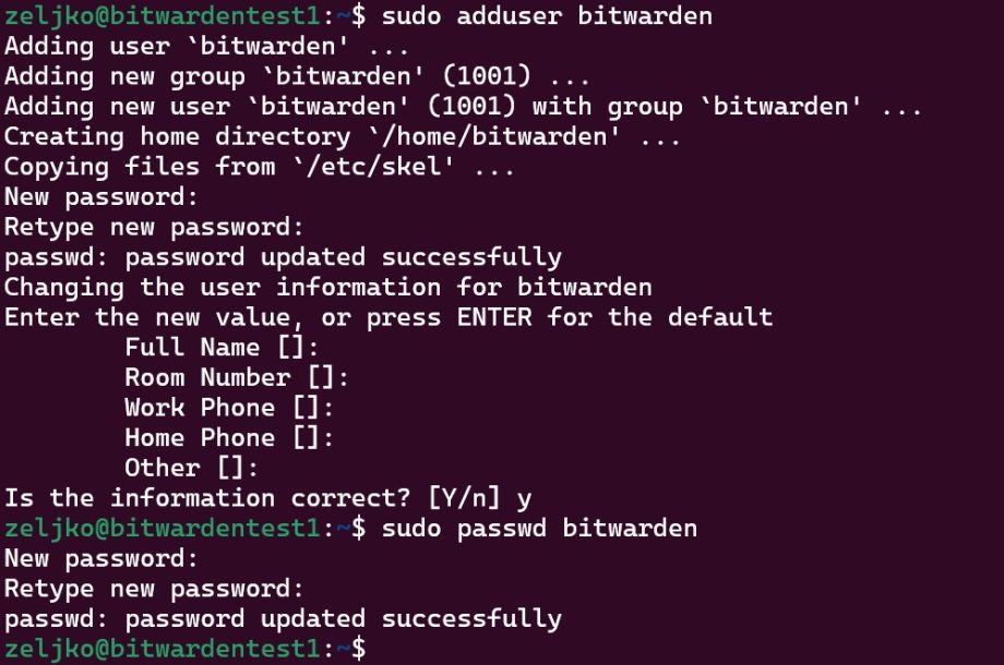 Installing on-premise Bitwarden on Ubuntu 22.04 | IT Blog