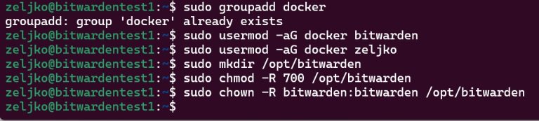 Installing on-premise Bitwarden on Ubuntu 22.04 | IT Blog