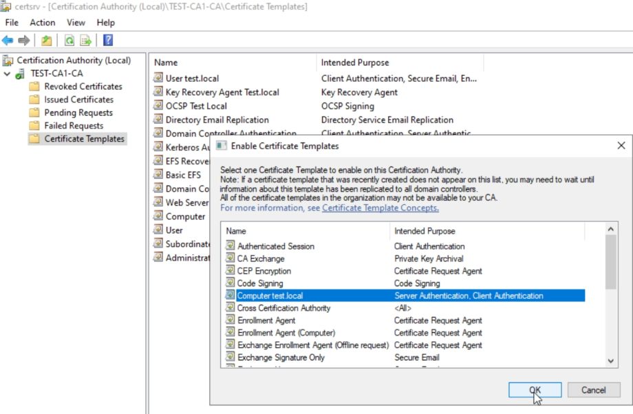 Implementing Two-Tier PKI on Windows Server 2022 – Part 6 | IT Blog