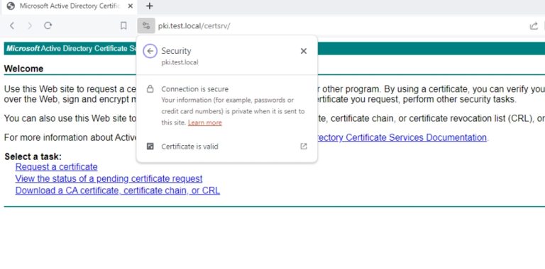 Implementing Two-Tier PKI on Windows Server 2022 – Part 7 | IT Blog