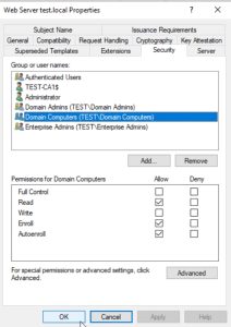 Implementing Two-Tier PKI – issuing Web Server certificate for Windows and Linux Web servers ...