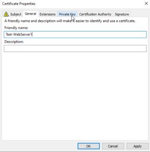 Implementing Two-Tier PKI – issuing Web Server certificate for Windows and Linux Web servers ...