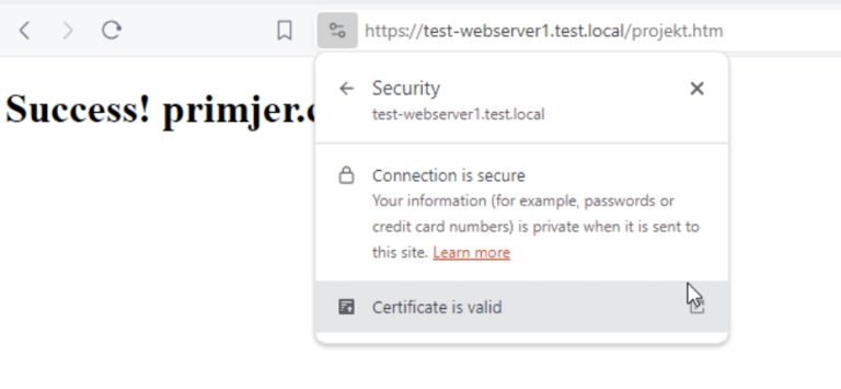 Implementing Two-Tier PKI – issuing Web Server certificate for Windows ...