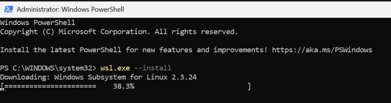 Configuring fresh Windows 11 installation – Installing Linux / WSL ...