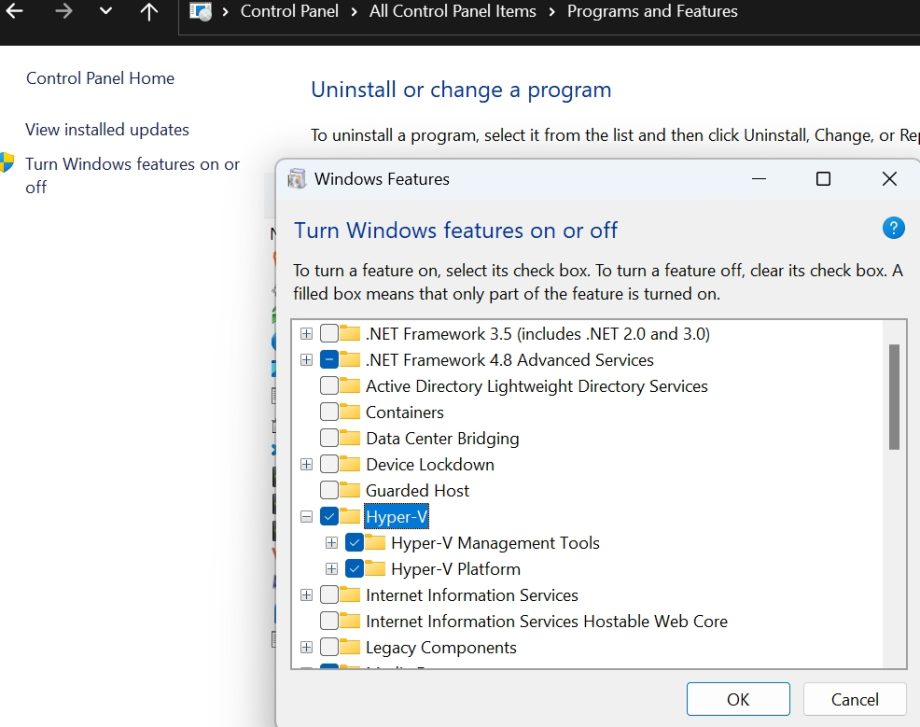 Configuring fresh Windows 11 installation – Installing Linux / WSL, Hyper-V and Sandbox – Part 5 ...