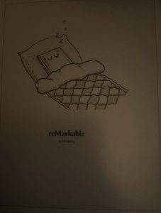 How to change sleep screen / is sleeping on reMarkable Paper Pro | IT Blog